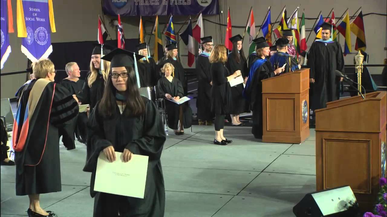 2015 University of St. Thomas Graduate Commencement Ceremony - YouTube