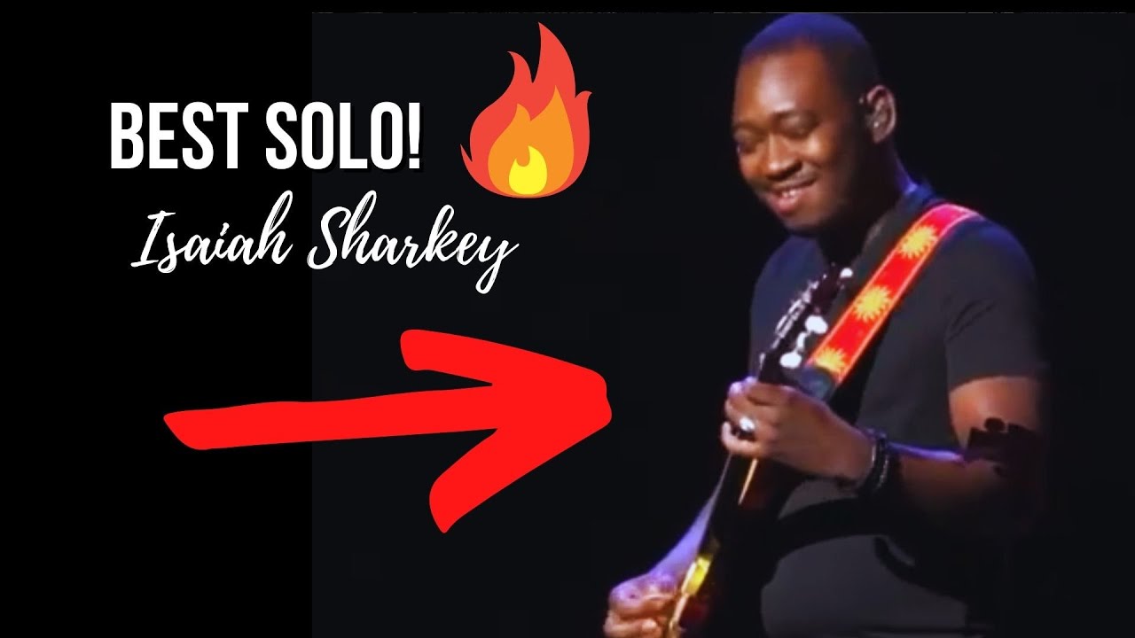 Isaiah Sharkey Solo - John Mayer Tour 2017 The Search For Everything ...