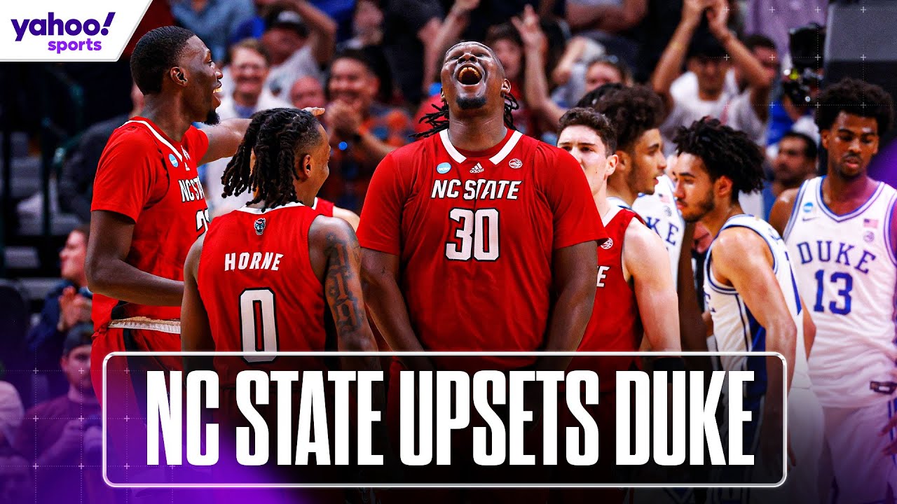 NC STATE upsets Duke, heads to 4th FINAL FOUR in school history | NCAA ...