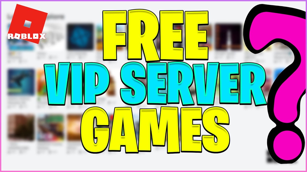 How Are These Roblox VIP Servers FREE?! - YouTube