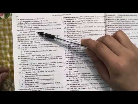 Vocabulary important for all types of exams - YouTube