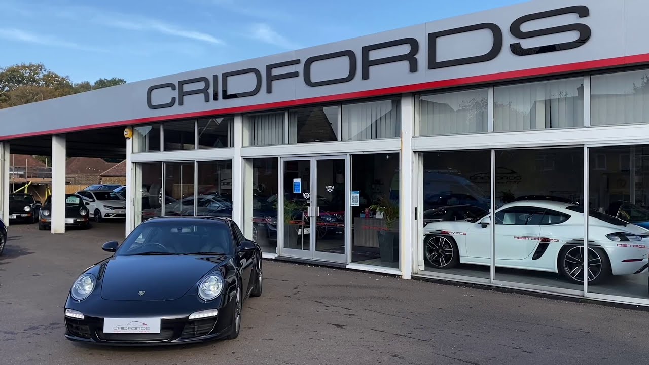 911 Black edition for sale at Cridfords Porsche - YouTube