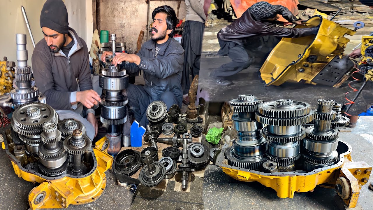 Caterpillar 950K Loader Transmission Maintenance Built Cat 950K Machine ...