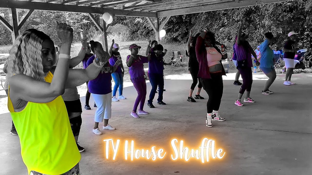 TY House Shuffle Line Dance - YouTube