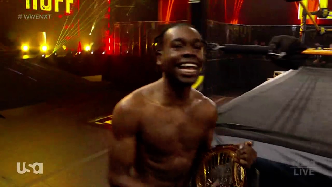 Leon Ruff entrance as NXT North American champion - YouTube