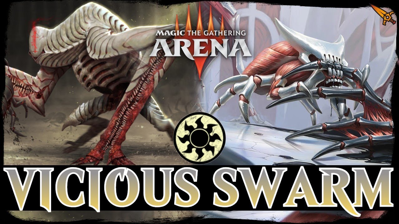 WE WILL DEVOUR YOU | MTG Arena - Mono White Aggro Artifact Toxic Swarm ...