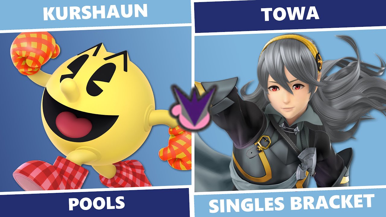 Braced's Bday Bracket: Pools - Kurshaun (Pac-Man) Vs Towa (Corrin) SSBU ...