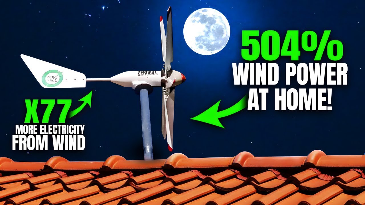 INSANE New Bornay Small Wind Turbine SHOCKS The Entire Renewable Energy ...