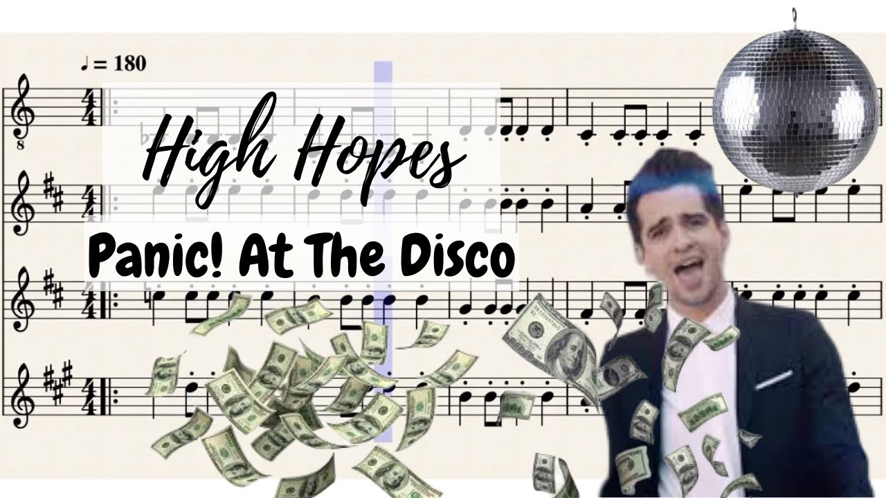 HIGH HOPES -(Panic! At The Disco) INSTRUMENTAL VERSION - YouTube