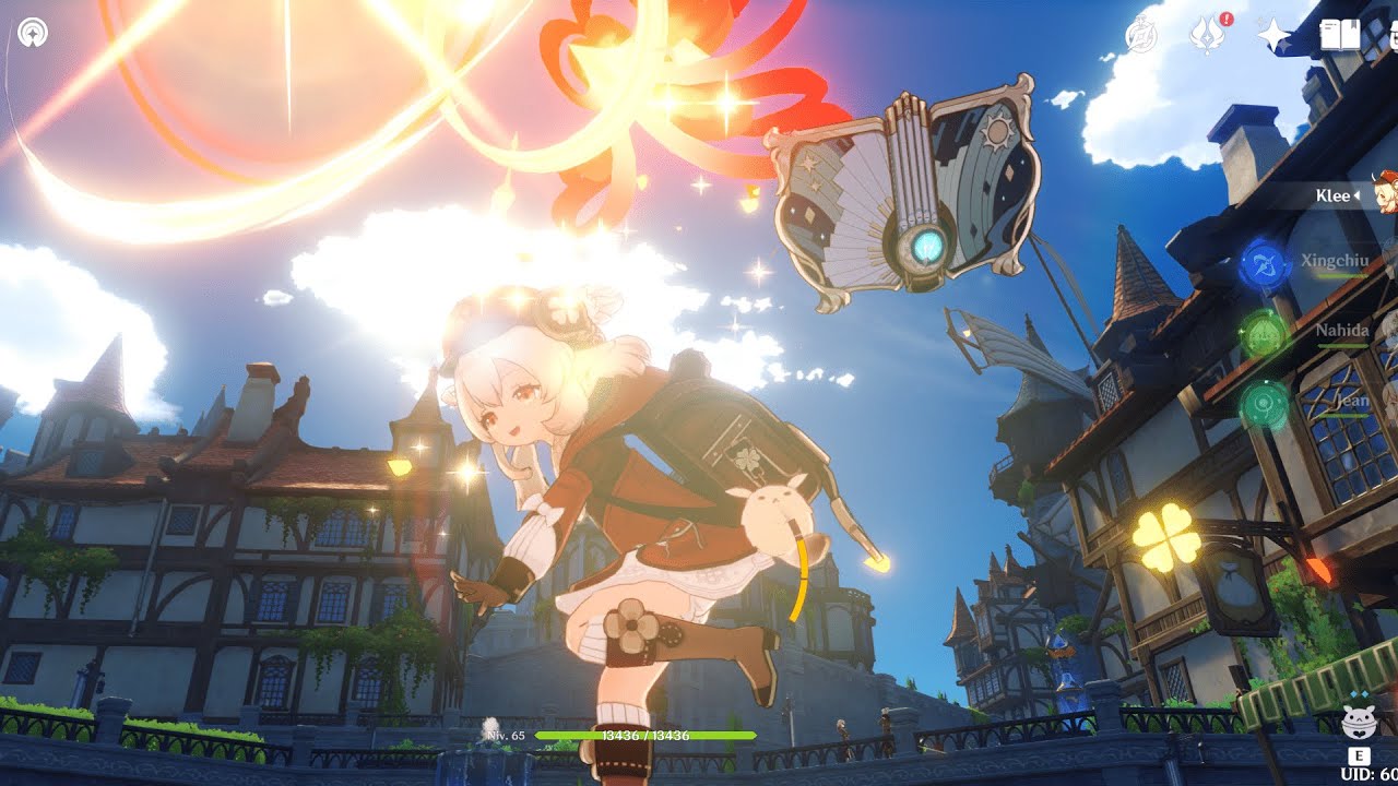 Klee contra Slimes Pyro | Genshin Impact - YouTube