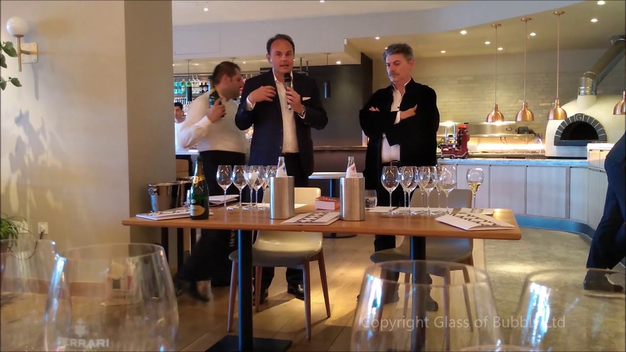 Matteo Lunelli talk chez Fiume restaurant London - YouTube