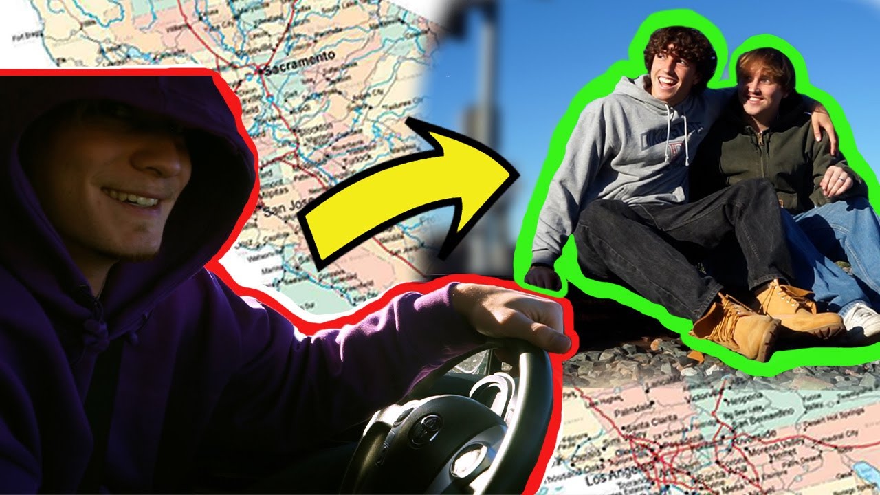 I Drove 900 Miles To Surprise My Best Friend! - YouTube