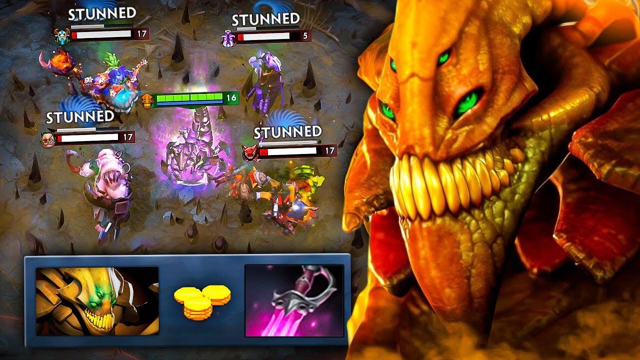 New Meta Khanda Sand King 33Kills One Shot Stinger Dota 2 - YouTube