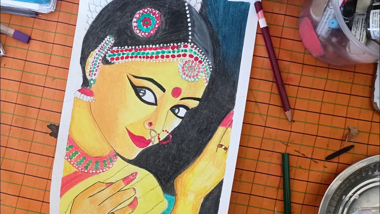 Indian girl potrat - YouTube