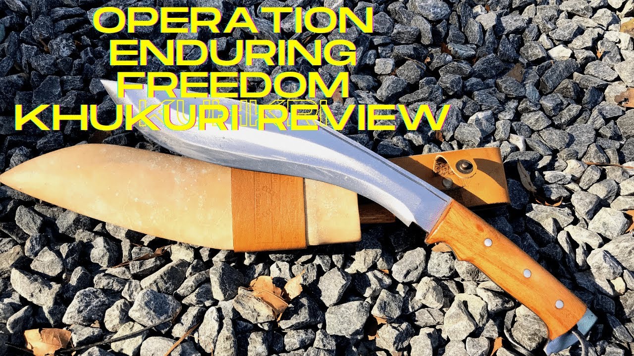 Operation Enduring Freedom Khukuri | Review | Kult of Athena - YouTube