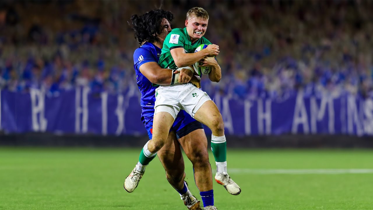 Under 20s rugby is brutal - Big hits and collisions compilation - YouTube