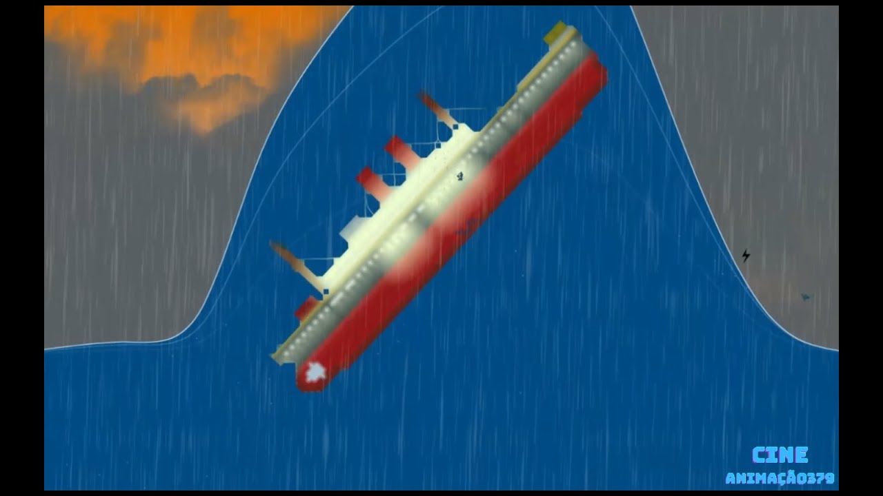 Ship R.M.C.V. Siffiol sinks after giant wave in Floating Sandbox ...