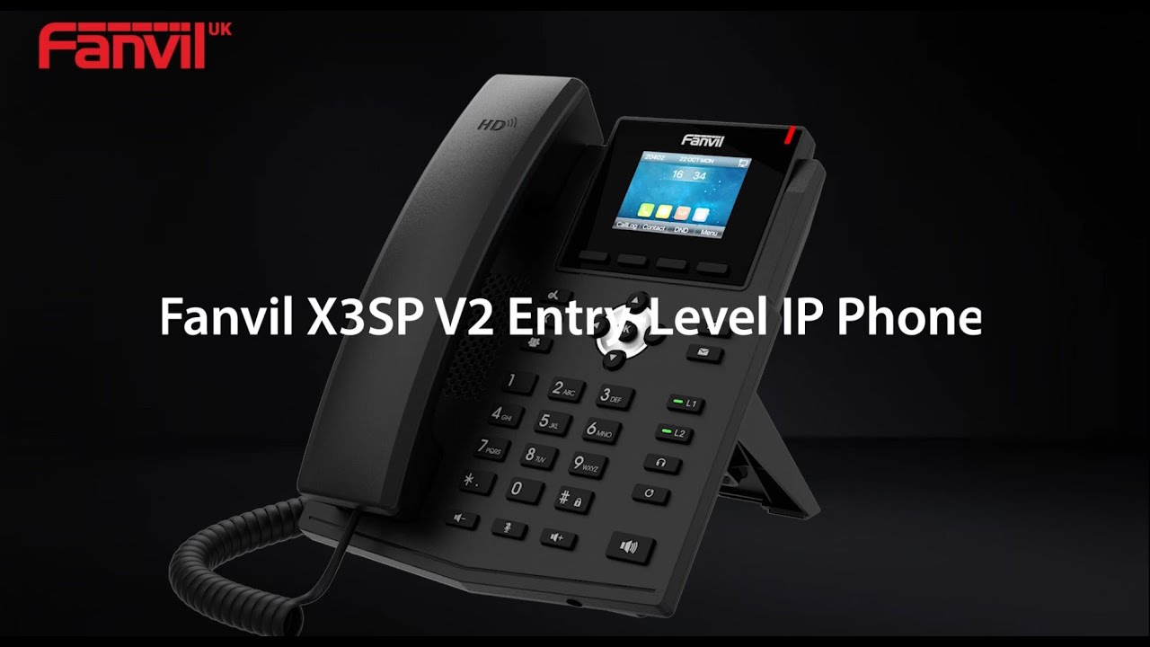Fanvil X3SP V2 - Key Features - YouTube