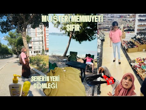 KARGOM GELMİŞ❗️BÜYÜK İNDİRİM VARDI-KIZIMA BABET ALDIM-SU KENARINDA PİKNİK