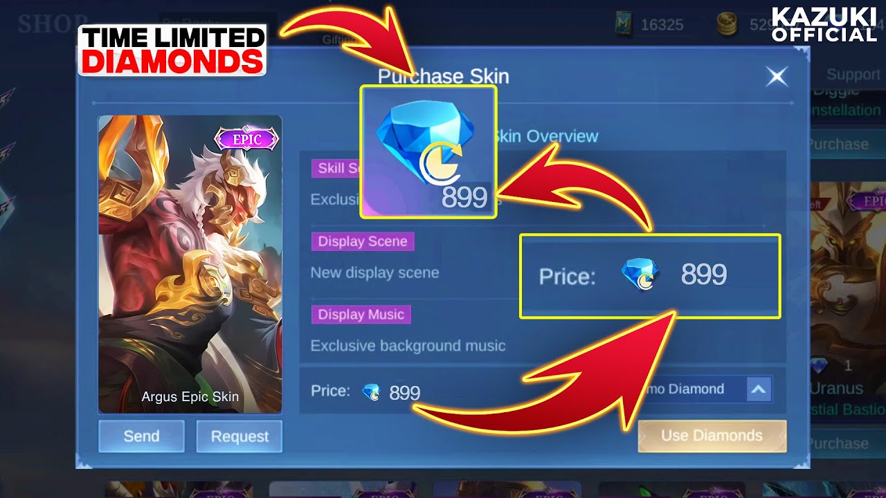 GET THE SKIN OF YOUR CHOICE! | MLBB CHINA NEW TRIAL DIAMONDS - YouTube