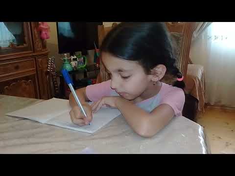 Yay tətili başladı.Ìmla yazmağı öyrənirik📝