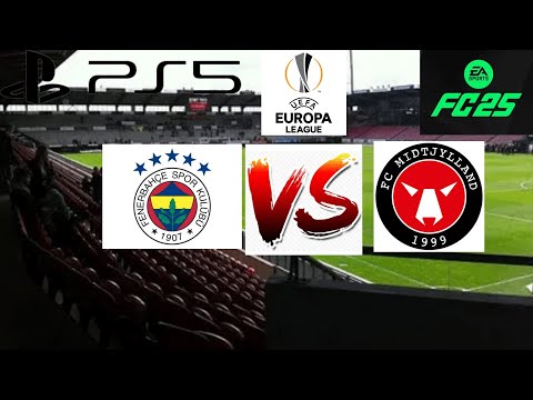 Midtjylland-Fenerbahçe Maçı |Uefa Avrupa Ligi 8.Hafta 24/25 |Maç Özeti FC25