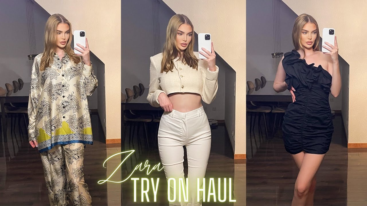 Neuer Style Zara Try on Haul - YouTube