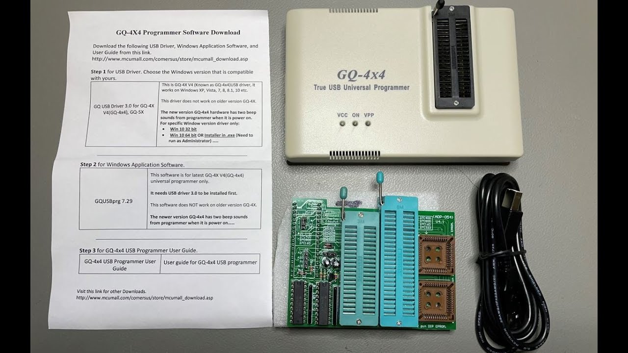 #285 GQ 4x4 Willem Programmer, also for Old chips - does it do DALLAS ...