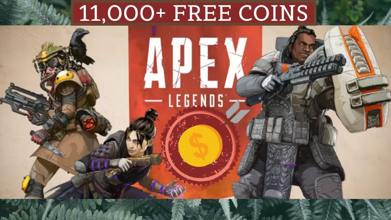 FREE Apex Legends Coin Giveaway - 11,000+ Free Apex Coins - YouTube