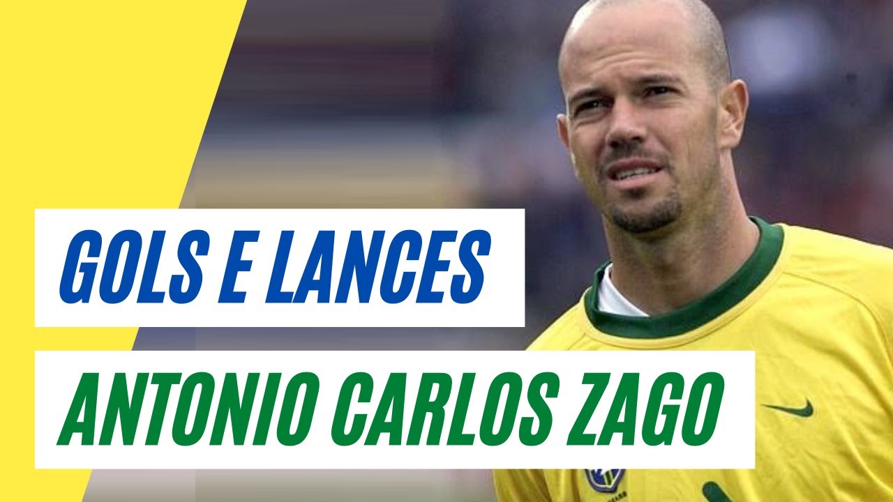 Os MELHORES GOLS e LANCES da carreira de ANTÔNIO CARLOS ZAGO (Goals ...