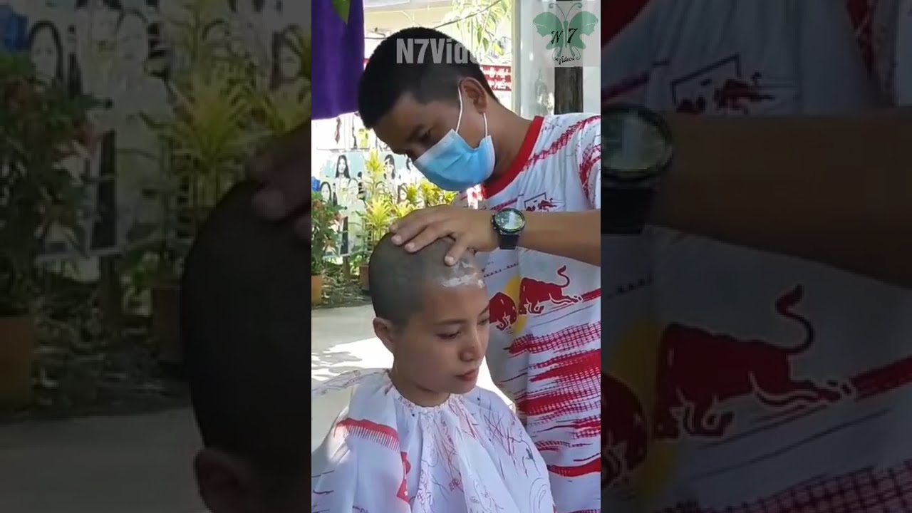 lady smooth razor headshave - YouTube