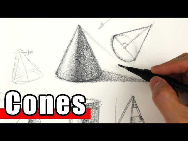 How To Draw A Cone