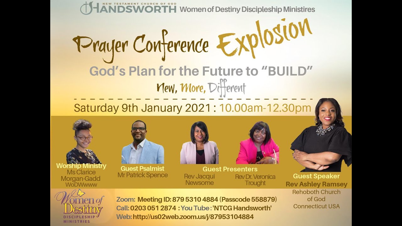 Women of Destiny Prayer Conference Explosion - YouTube