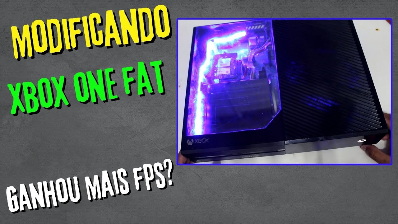 MODIFICANDO XBOX ONE (MOD LED E ACRILICO) - YouTube