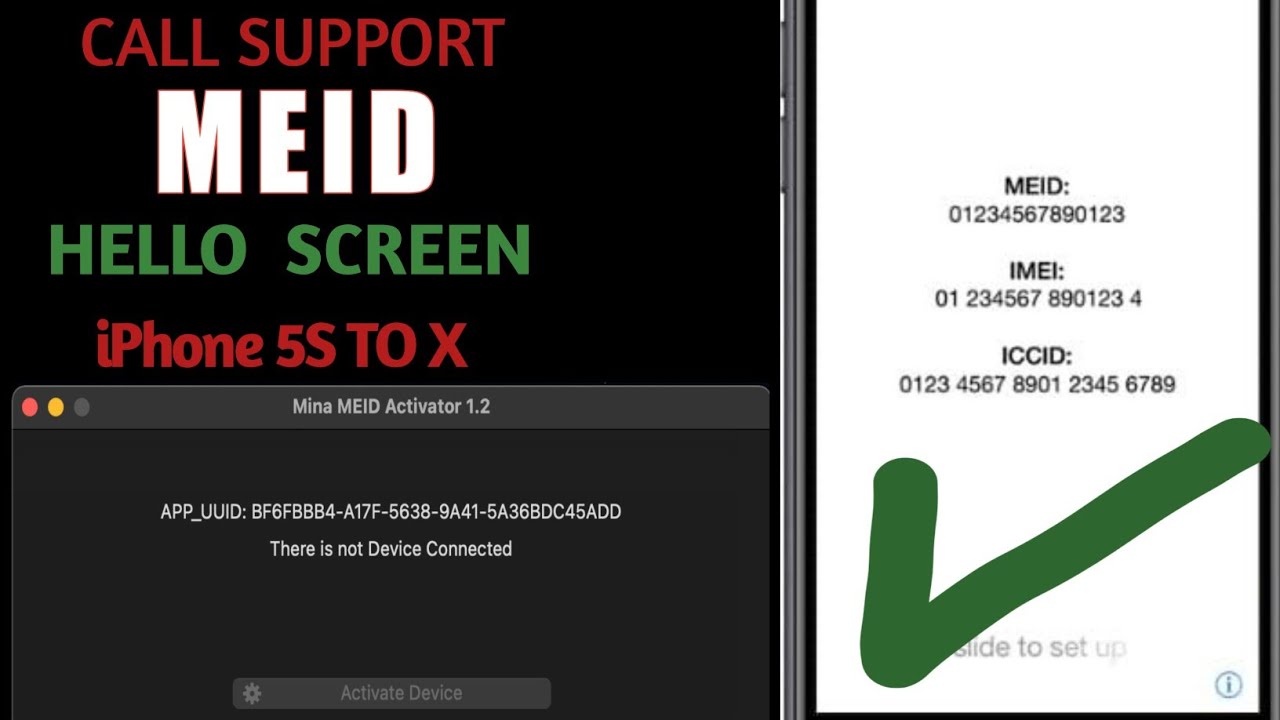 Mina Meid Activator 1.3 Untethered iCloud Bypass Meid With Sim/Signal ...