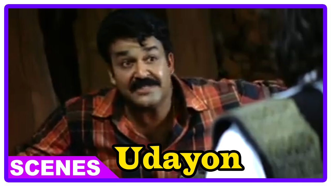 Udayon Movie Scenes | Salim Ghouse warns Mohanlal Jr | Kalabhavan Mani ...