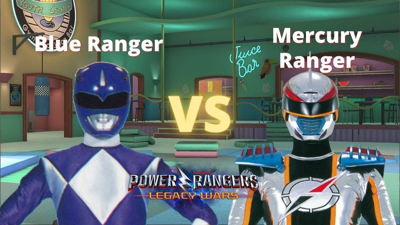 MMPR Blue Ranger Billy vs Overdrive Mercury Ranger Tyzonn - Power ...