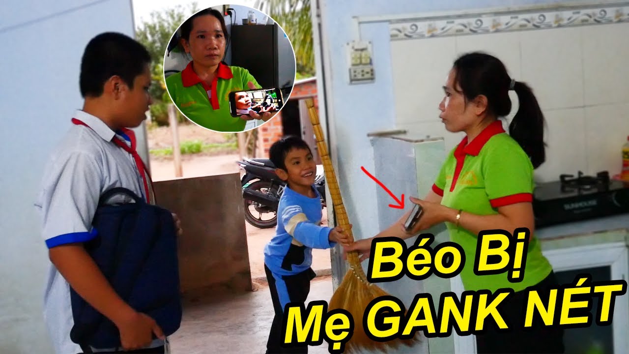 Troll Trẻ Trâu Bửu Béo Lần Đầu Trèo Rào Trốn Học Đi Chơi NÉT Bị Mẹ Gank ...