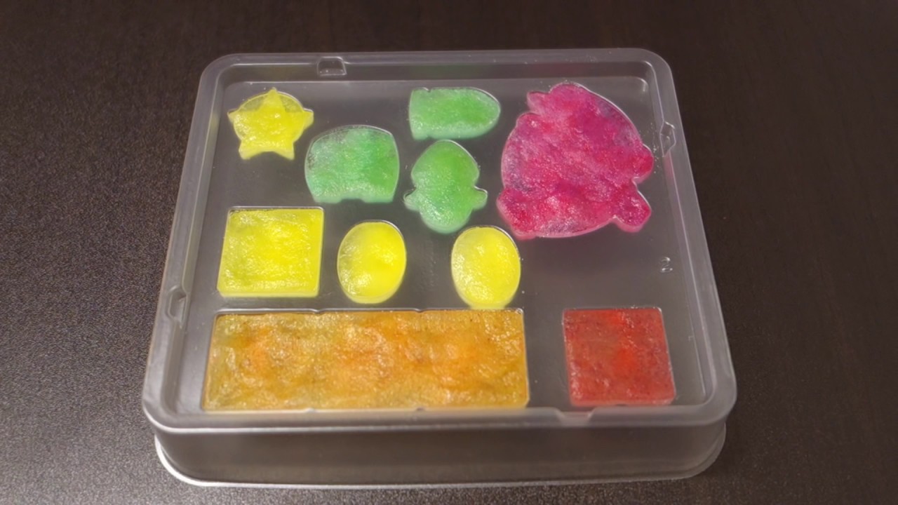 포핀쿠킨-슈퍼마리오 젤리 Super Mario Jelly Making kit ASMR - YouTube