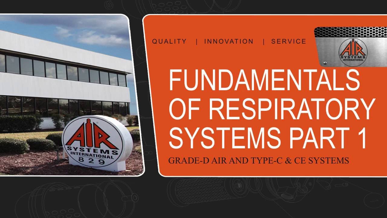1 Module- Fundamentals of Respiratory Systems: Grade-D Air and Type C ...