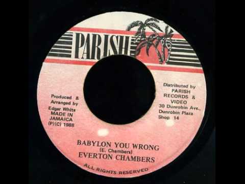 Everton Chambers – Babylon You Wrong (1988, Vinyl) - Discogs