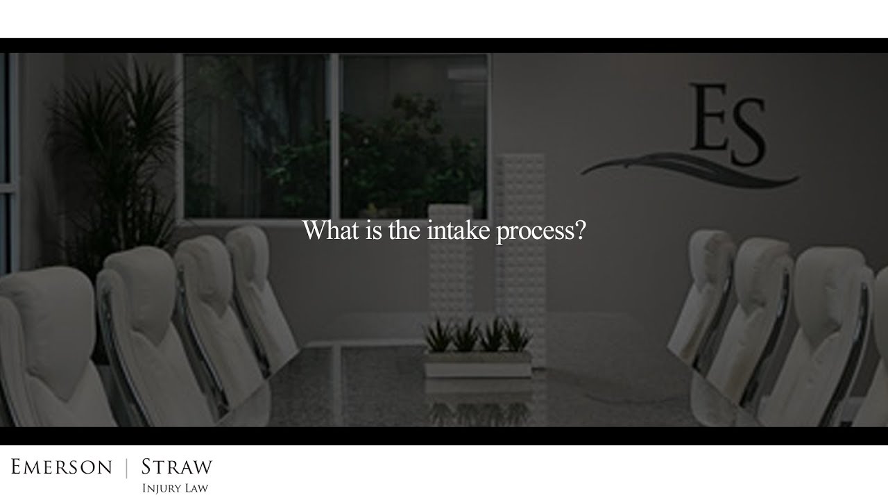 What is the intake process? - YouTube