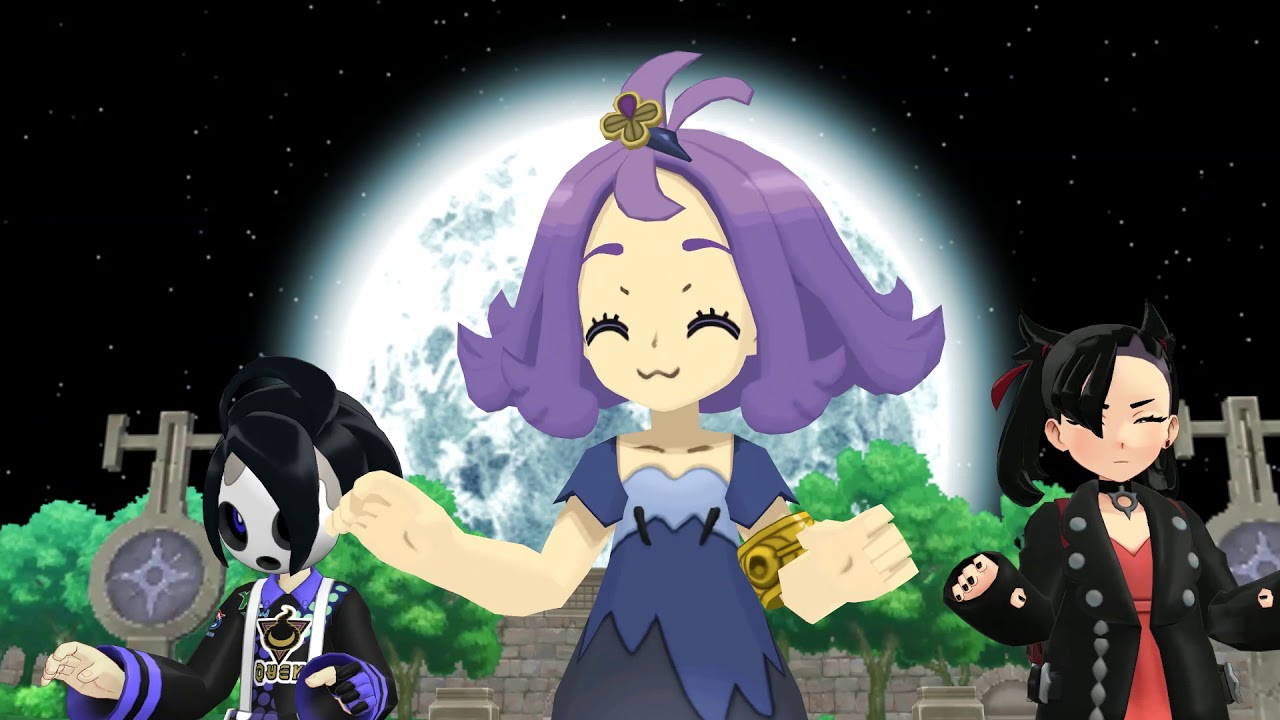 Omae Wa Mou〚Pokemon MMD - Acerola, Allister, Marnie〛 - YouTube