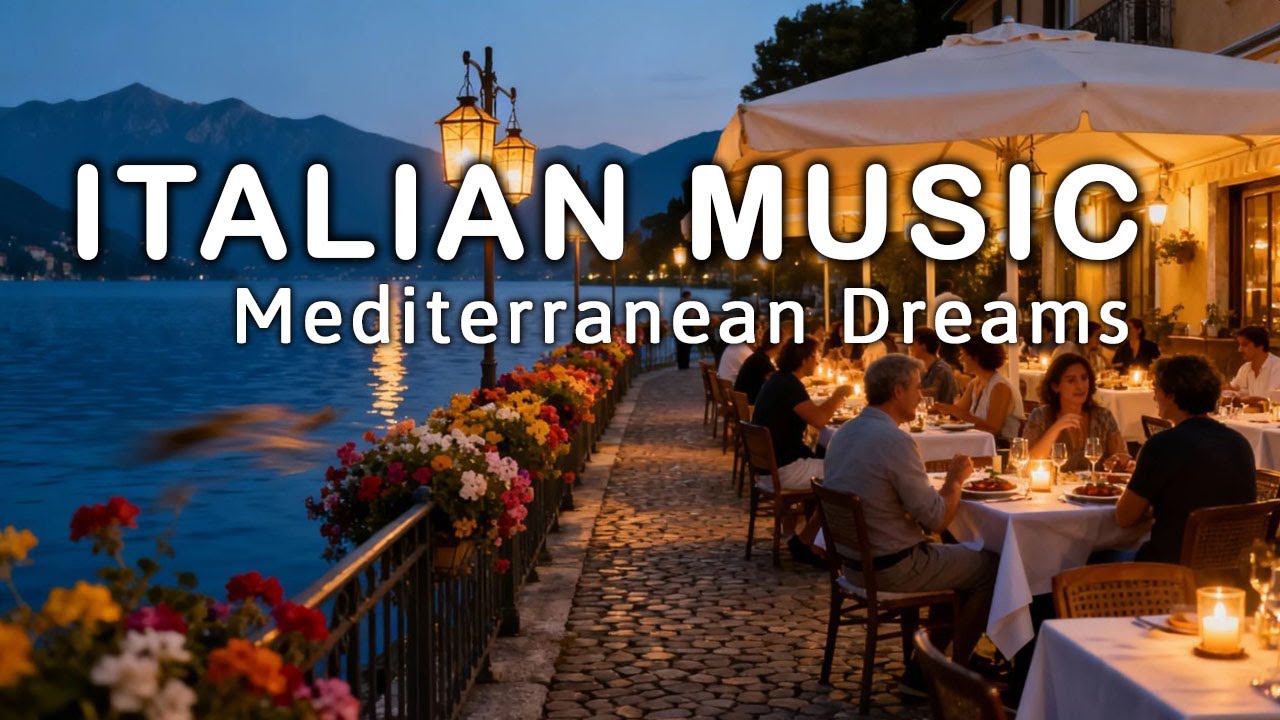 🎶 Italian Vibes & Mediterranean Music 🎶 2+ Hours Scenic Amalfi Coast ...