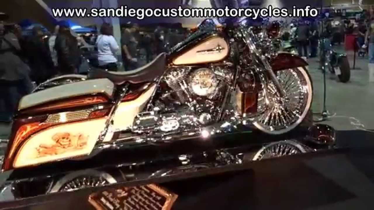 California custom motorcycle show - YouTube