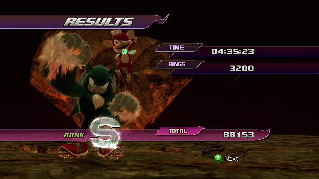 Sonic Unleashed: Egg Dragoon (Boss Battle - Night) {S Rank - HD} - YouTube