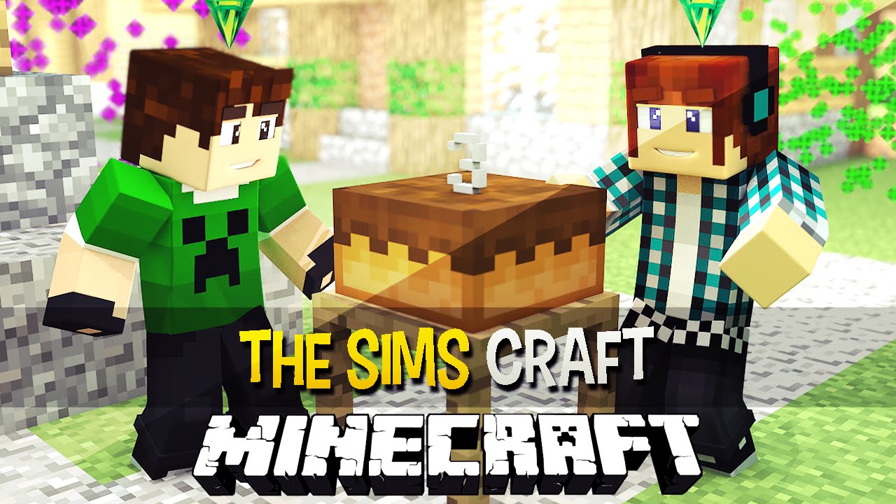 The Sims Craft Ep.26 - Festa de 3 Anos do Canal - Minecraft - YouTube