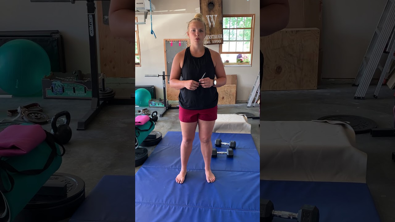 Extreme ISO Lunge + Visual Drill - YouTube