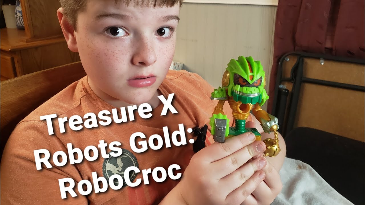 Treasure X: Robots Gold | Robocroc - YouTube