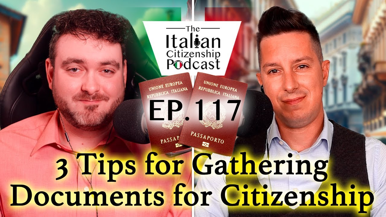 3 Tips for Gathering Documents for Italian Citizenship by Descent - YouTube